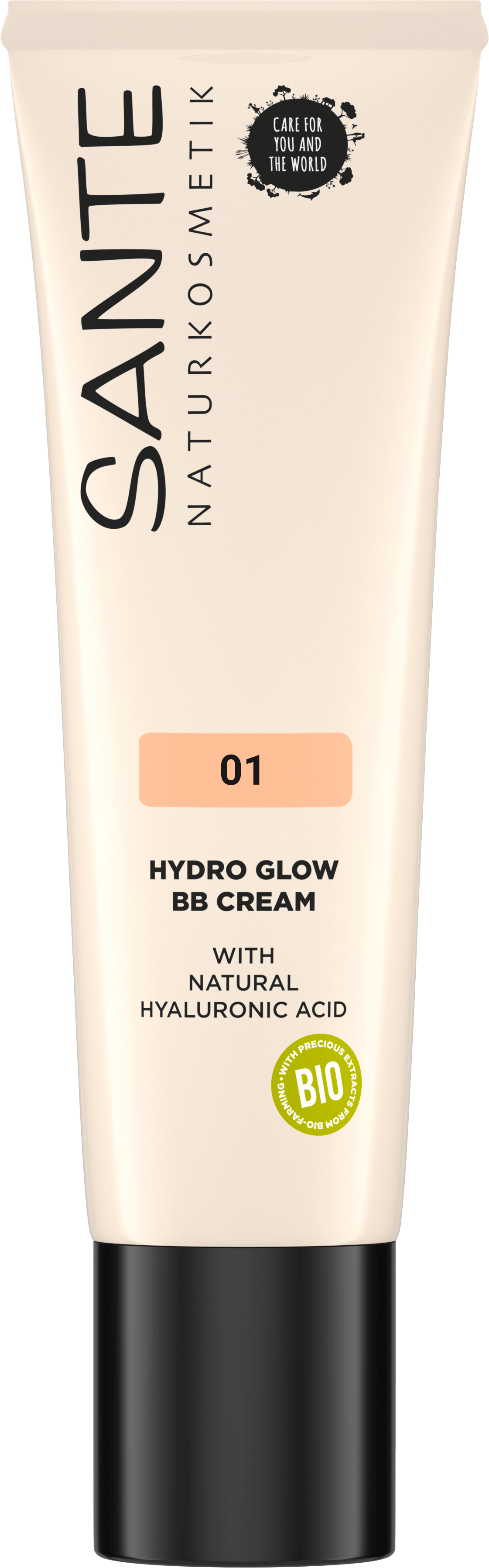 Hydro Glow BB Cream 01 Light-Medium | SANTE Naturkosmetik